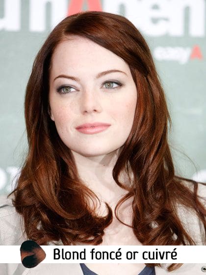 Chatain Foncé Cuivré